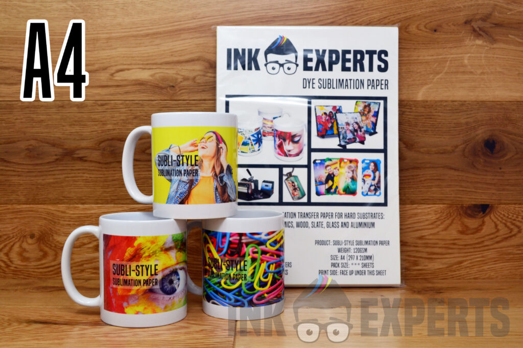 Ink Experts 120gsm A4 Subli-Style Dye Sublimation Paper | Ink Experts Ink Experts 120gsm A4 Subli-Style Dye Sublimation Paper | Ink Experts