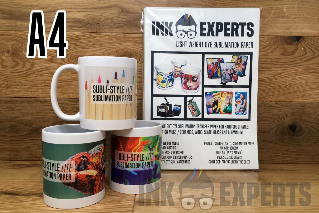 Ink Experts 100gsm A4 Subli-Style LITE Dye Sublimation Paper | Ink Experts Ink Experts 100gsm A4 Subli-Style LITE Dye Sublimation Paper | Ink Experts