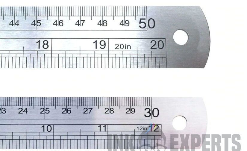 Stainless Steel Metal Ruler | Ink Experts