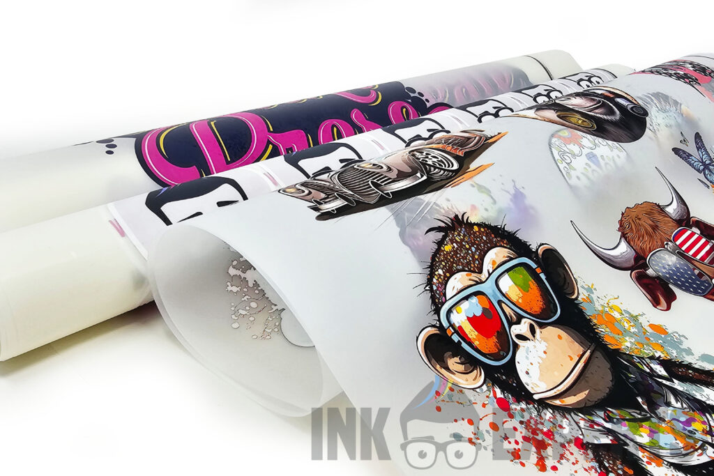Custom Direct To Film Dtf Print Service 50x100cm Printed Transfer